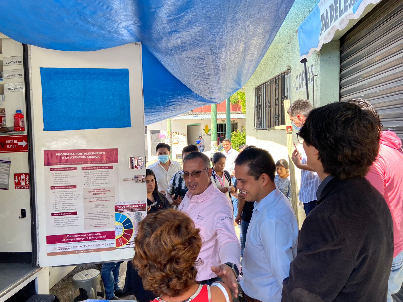 Inaugura Héctor Barón Olivares “Feria de la Salud” en la colonia...