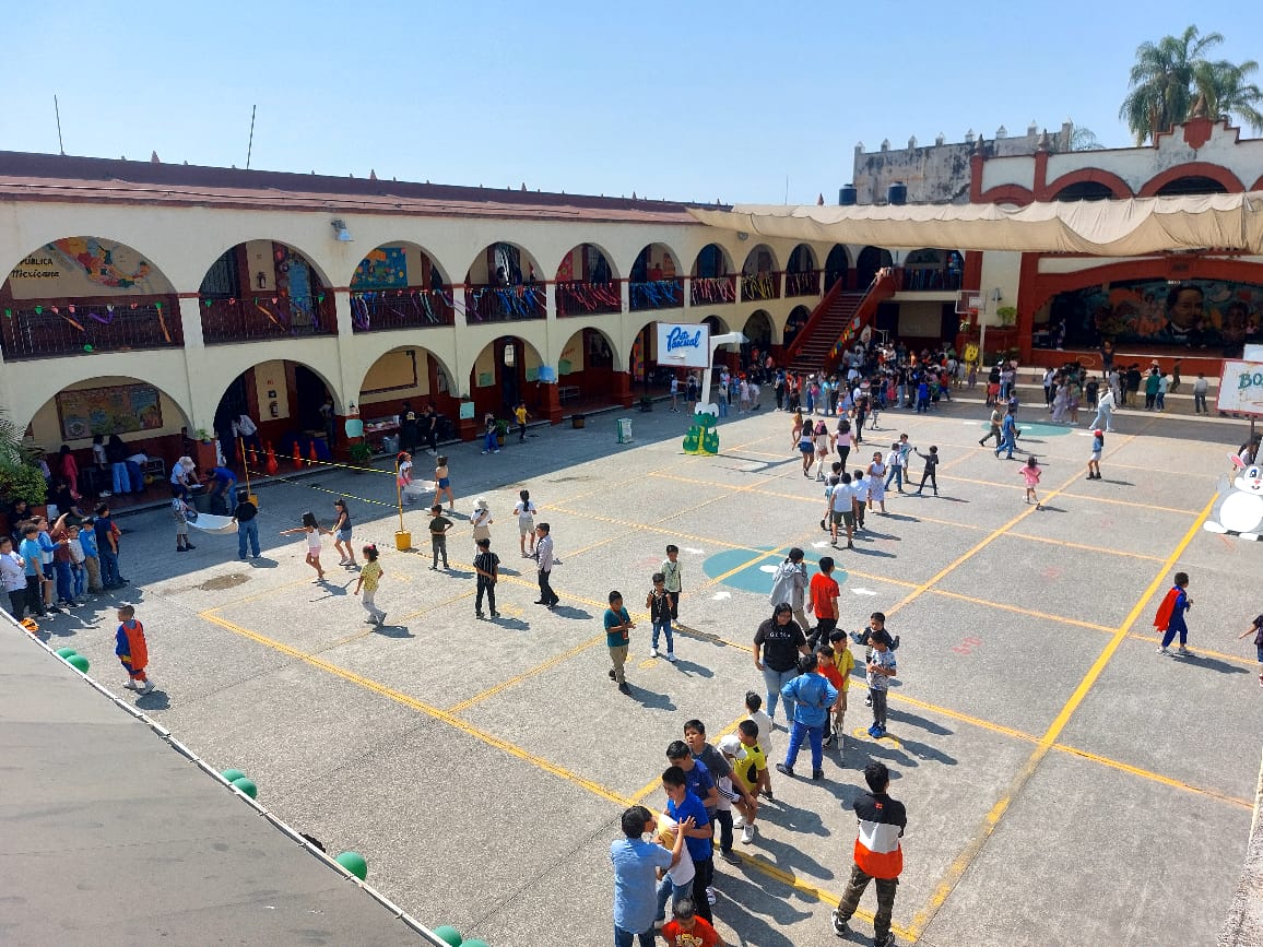 Así disfrutaron los alumnos de la primaria del centro